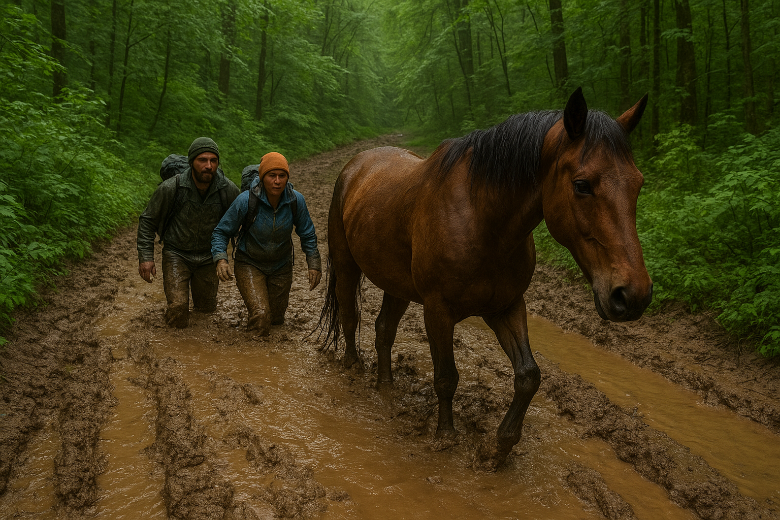 Not Too Bad a Trail, If You’re a Horse… – Thus I Am